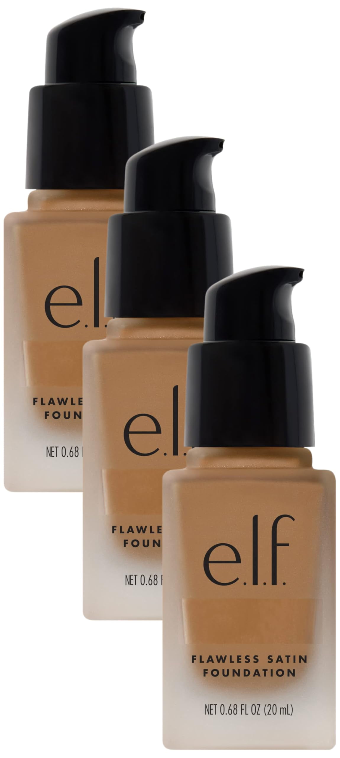 Pack of 2 - E.L.F. Flawless Finish Foundation, Lightweight & Medium ...