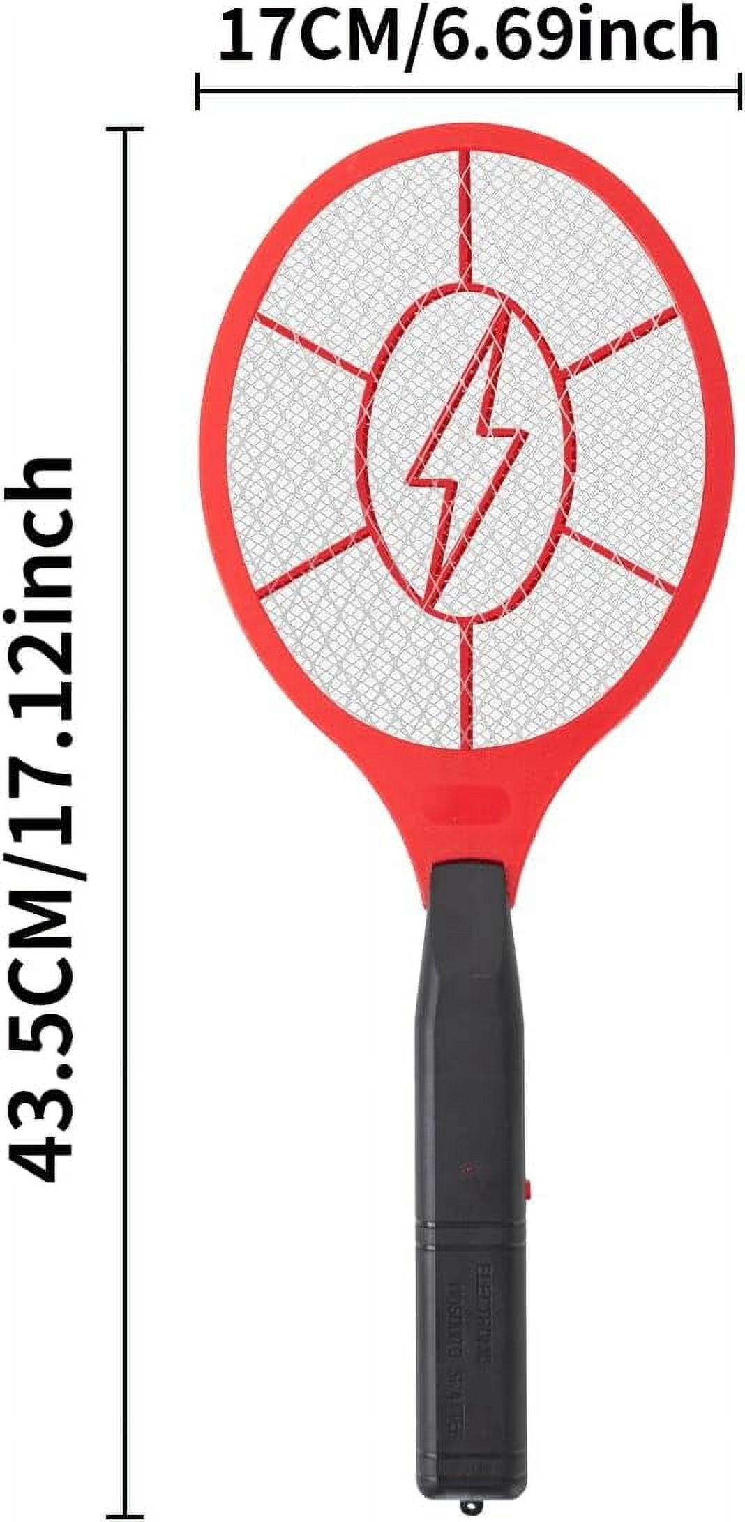 Pack of 2 Electric Fly Swatter Bug Zapper Battery Operated Flies Killer ...