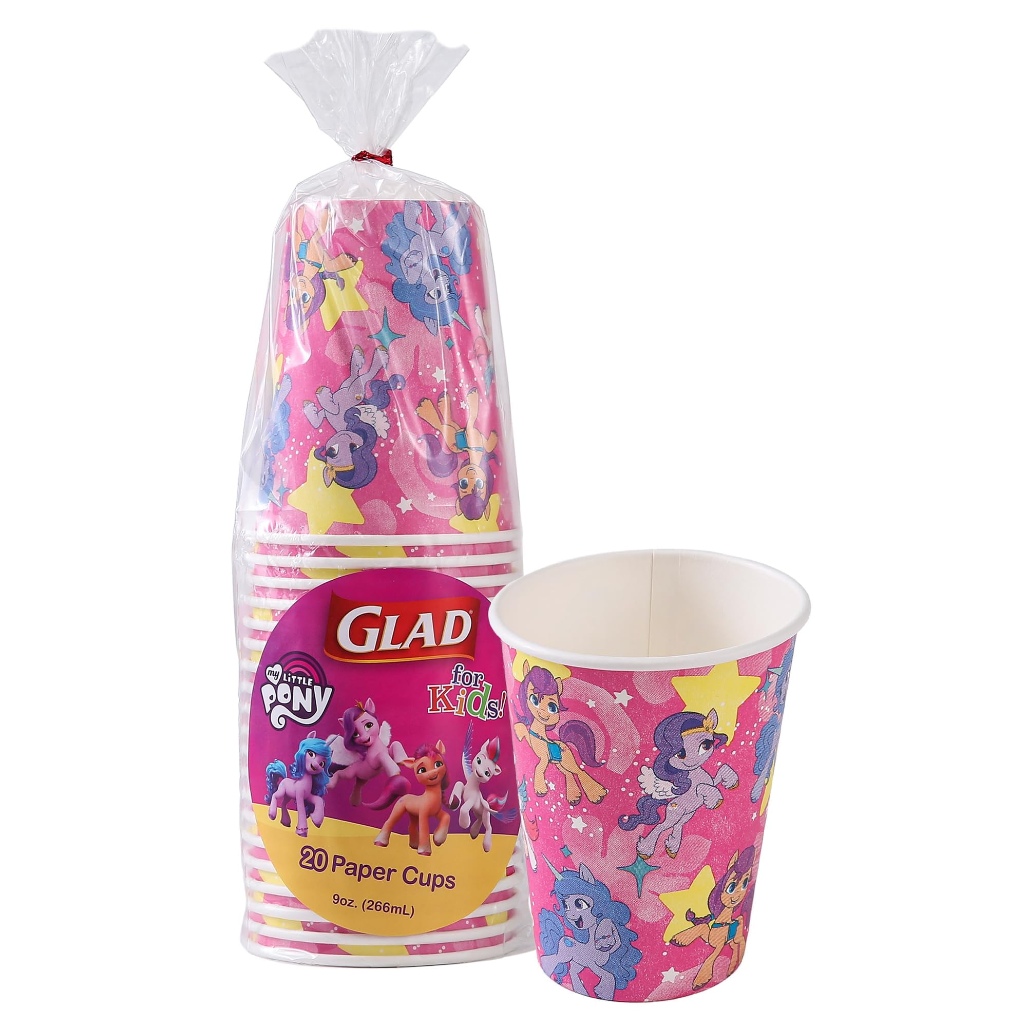 Pack of 2 - Glad For Kids My Little Pony Paper Cups | My Little Pony ...