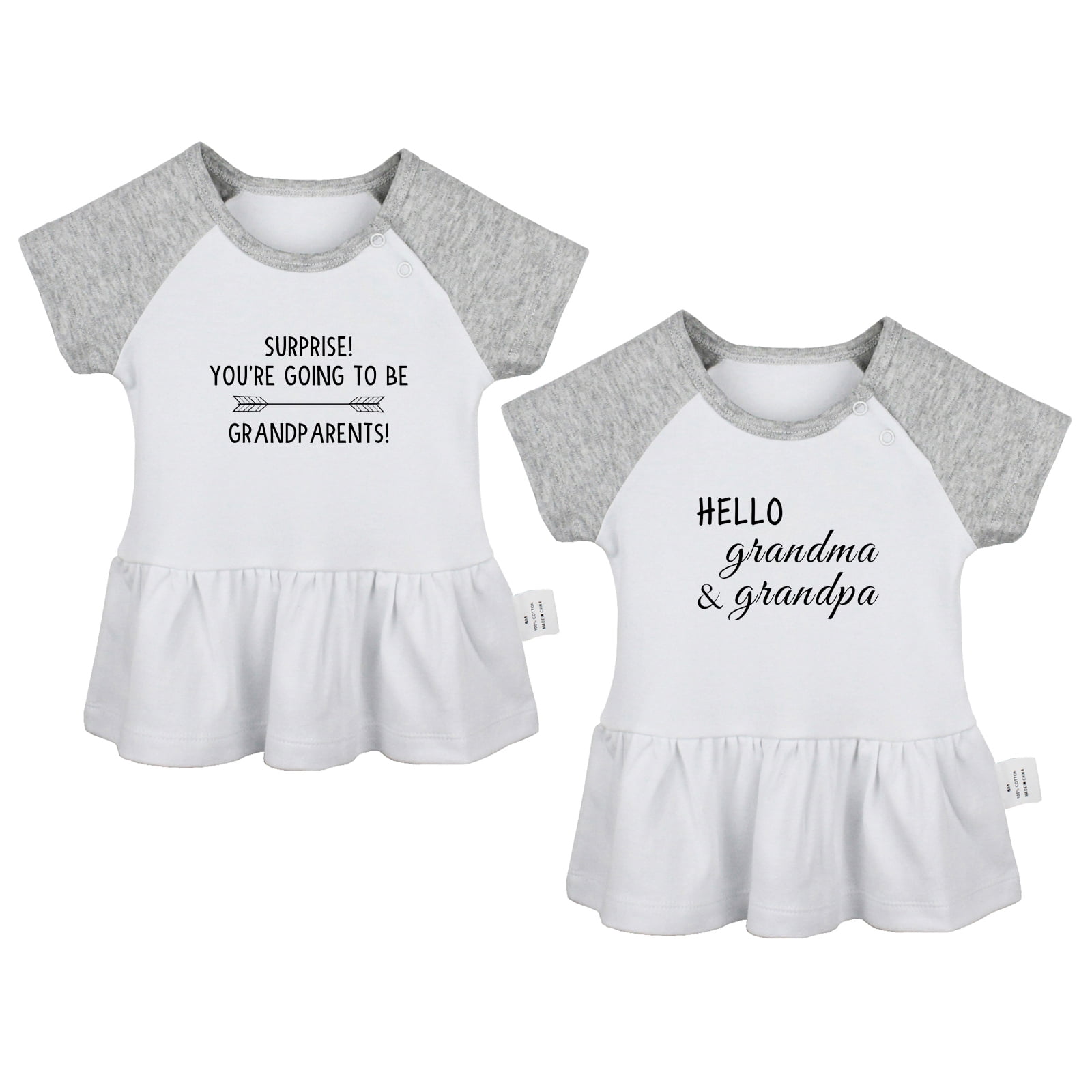 Pack of 2, You're Going to Be Grandparents & Hello Grandma and Grandpa ...