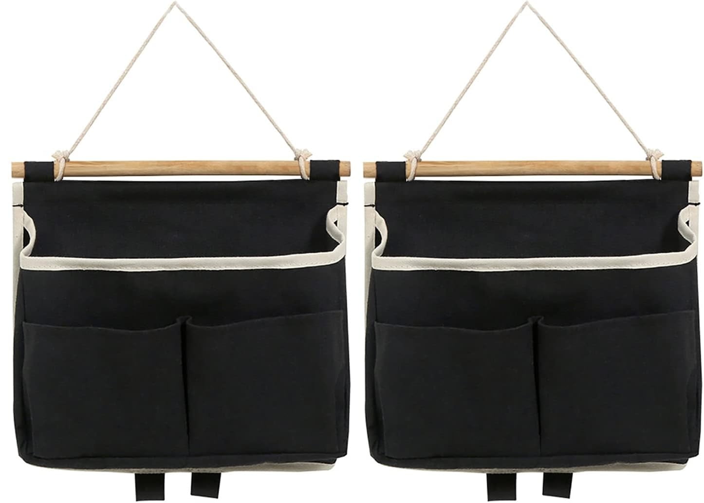 Pack of 2 Hanging Storage Bags, Boriyuan Over Door Hanging Storage Bags ...