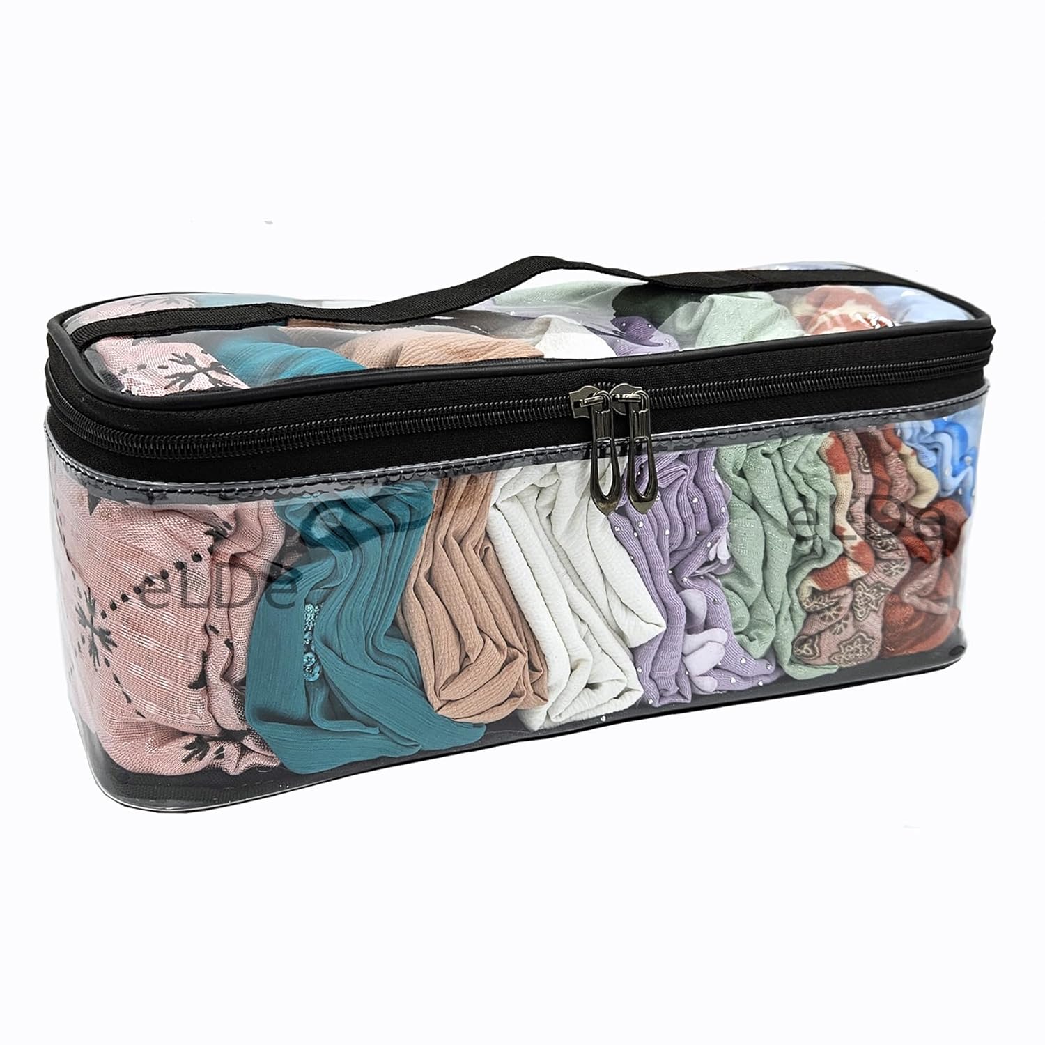 Pack of 2 Innerwear Organizer Legging Storage Bag Dupatta Organizer Bag ...
