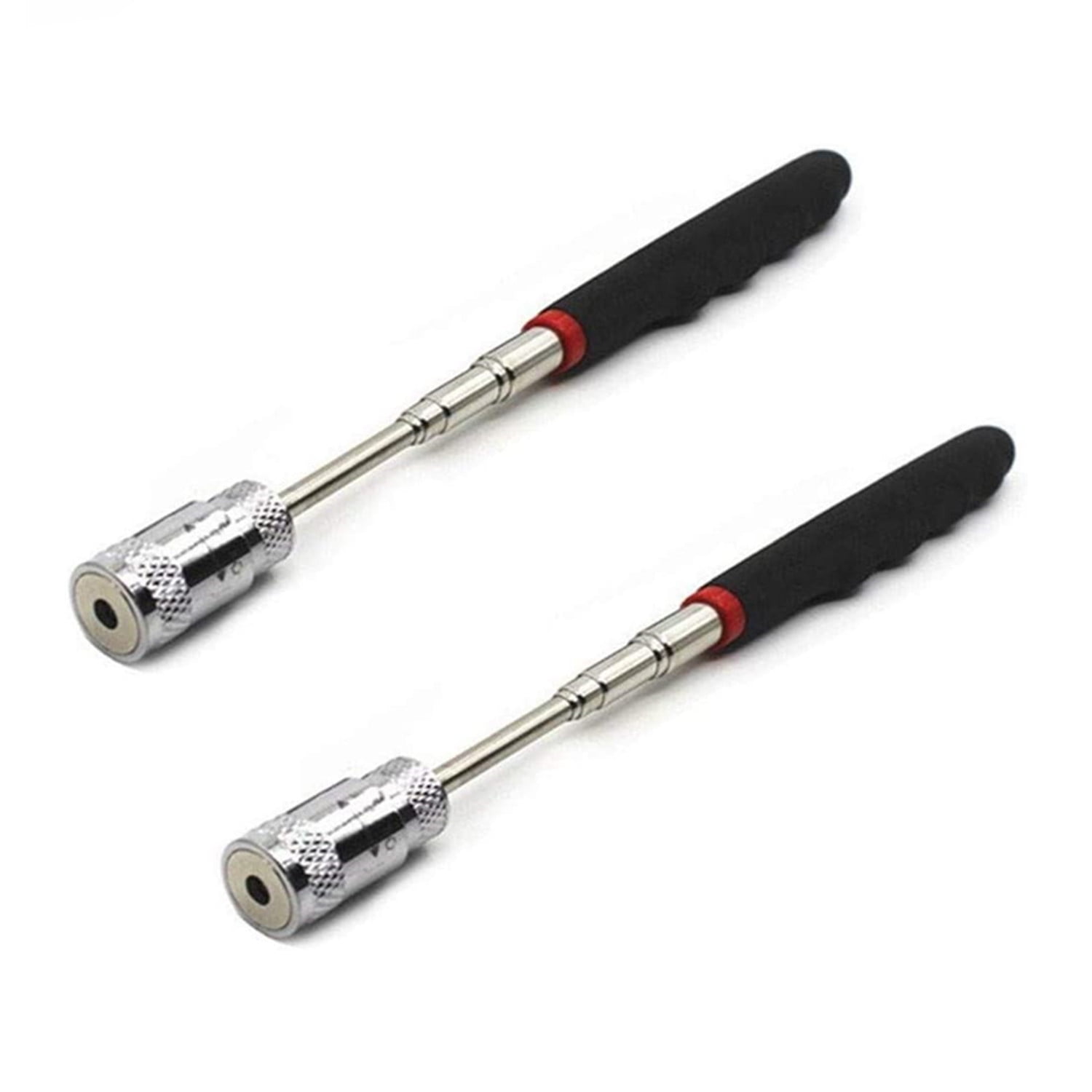 Pack of 2 Magnetic Extendable 31" inch Pick up Tool Retrieval Tool Telescoping Stainless Steel ...