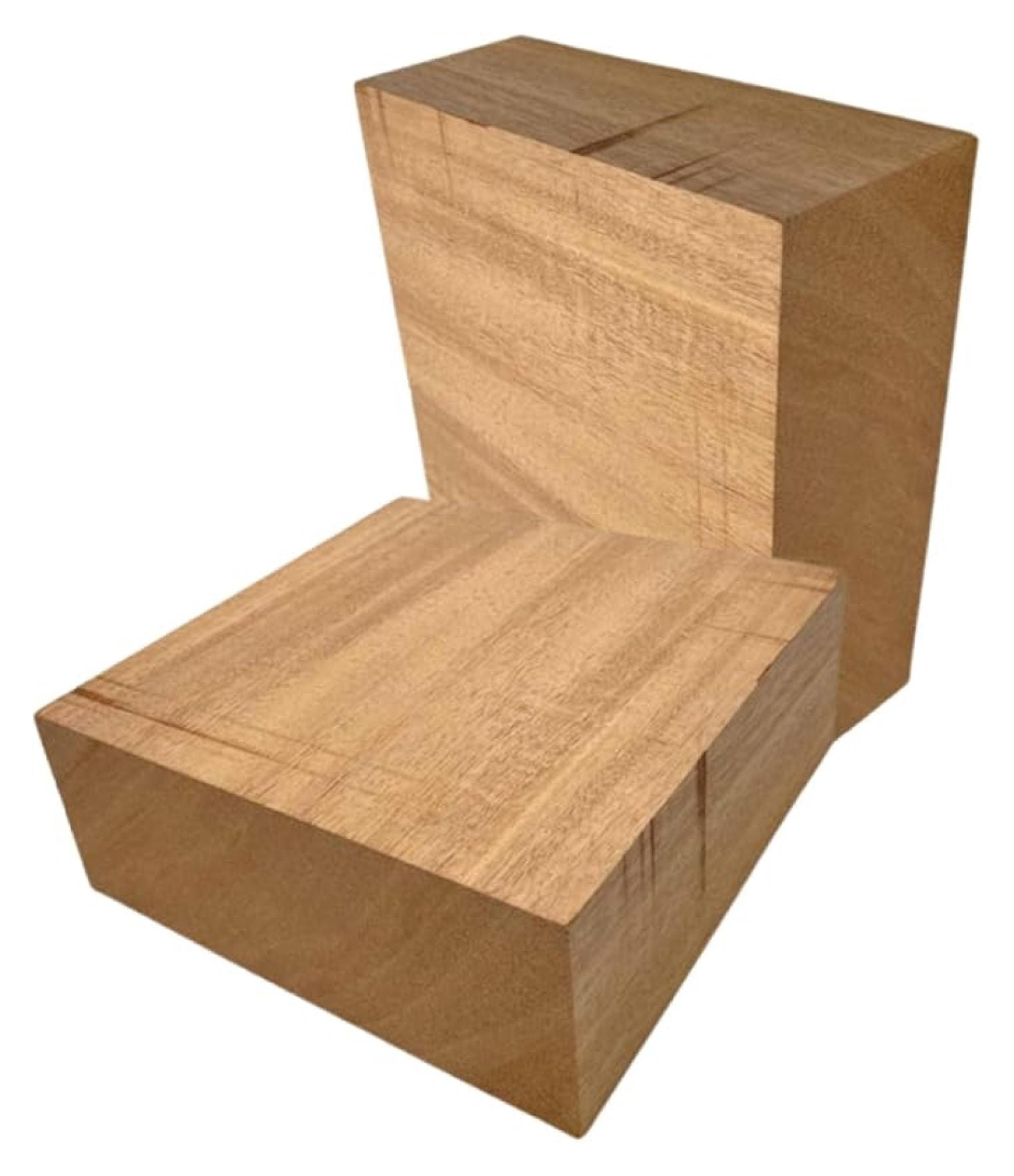 Pack of 2 Mahogany Wood Blanks for Bowls | Hardwood Bowl Blanks ...