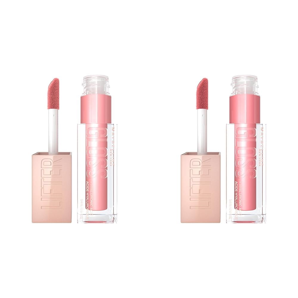 Pack of 2 - Maybelline Lifter Gloss Hydrating Lip Gloss With Hyaluronic ...
