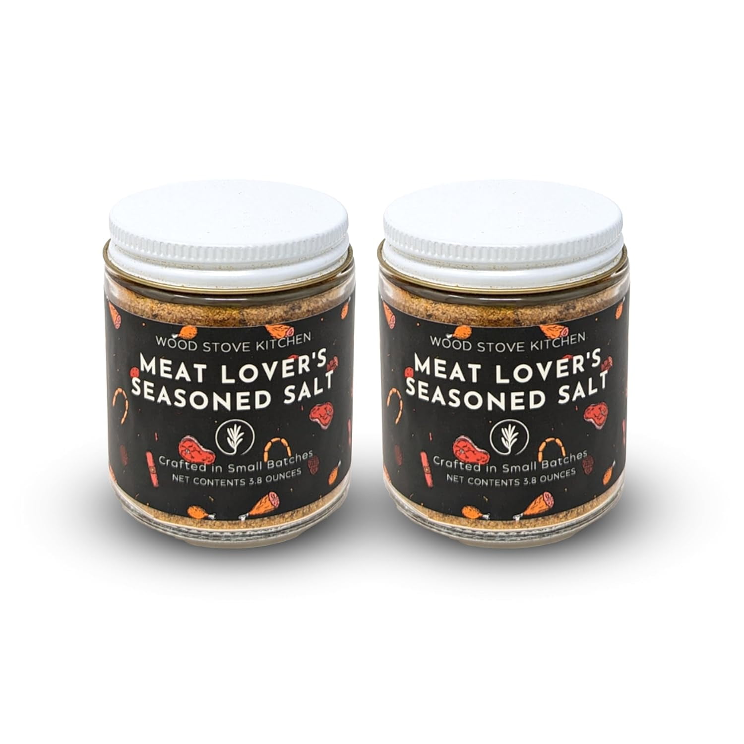 Pack of 2 Meat Lover's Seasoned Salt for Cooking Salt & Seasoning with ...