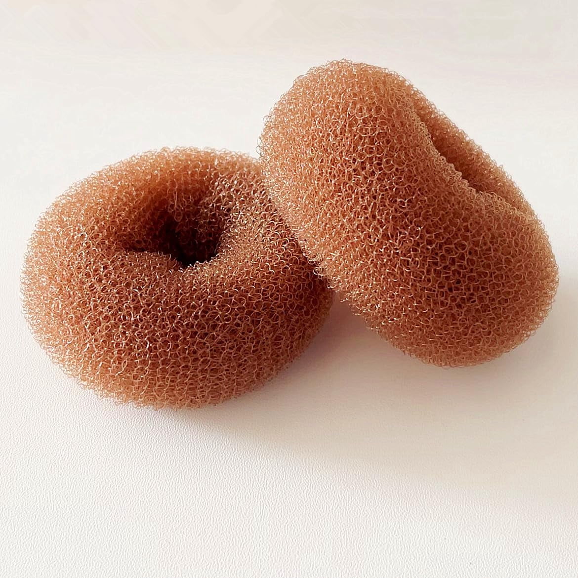 Pack of 2 Medium Hair Bun Maker, Hair Donut Set for Kids Girls Women ...