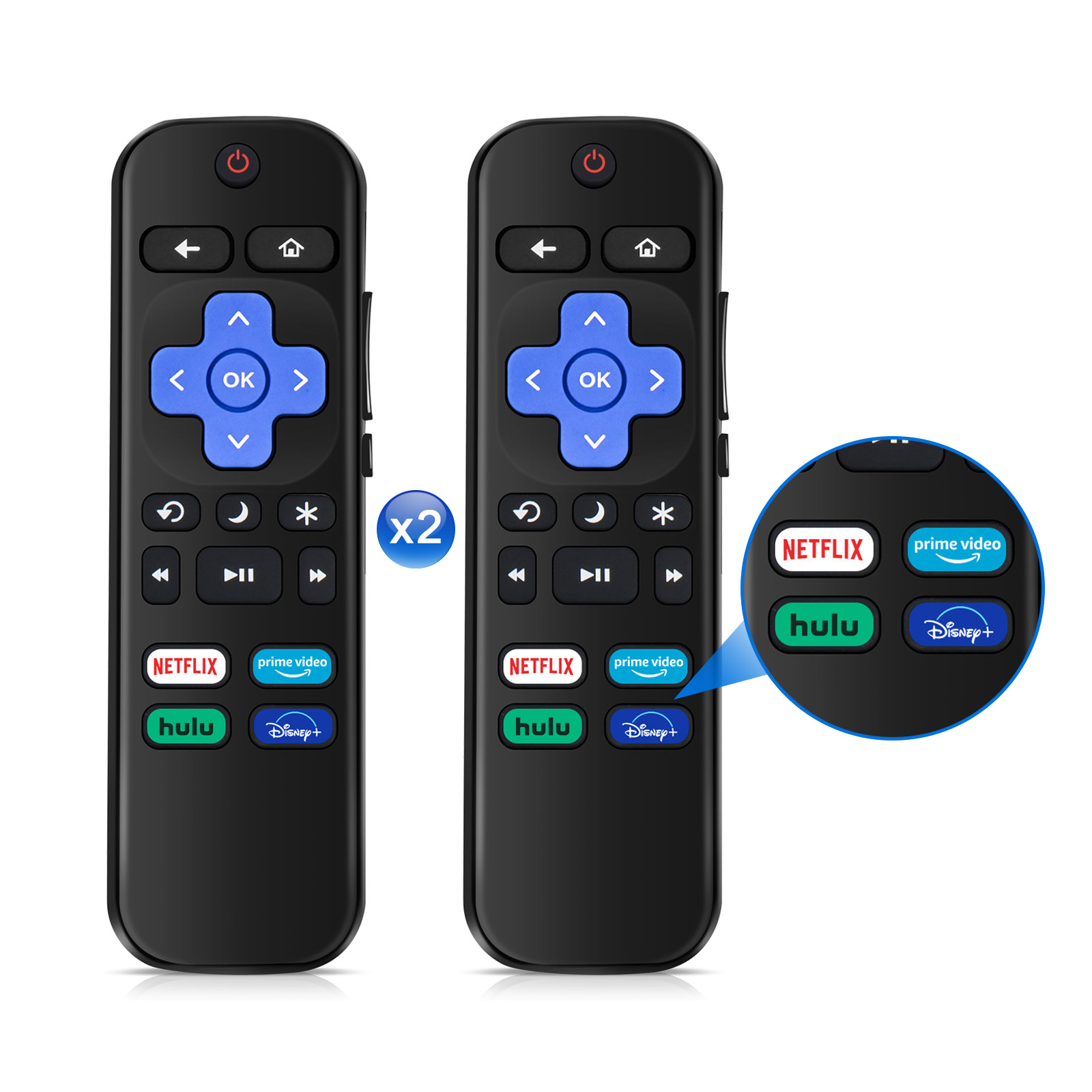 DIRECTV RC73B Remote, 2 Pack - Walmart.com