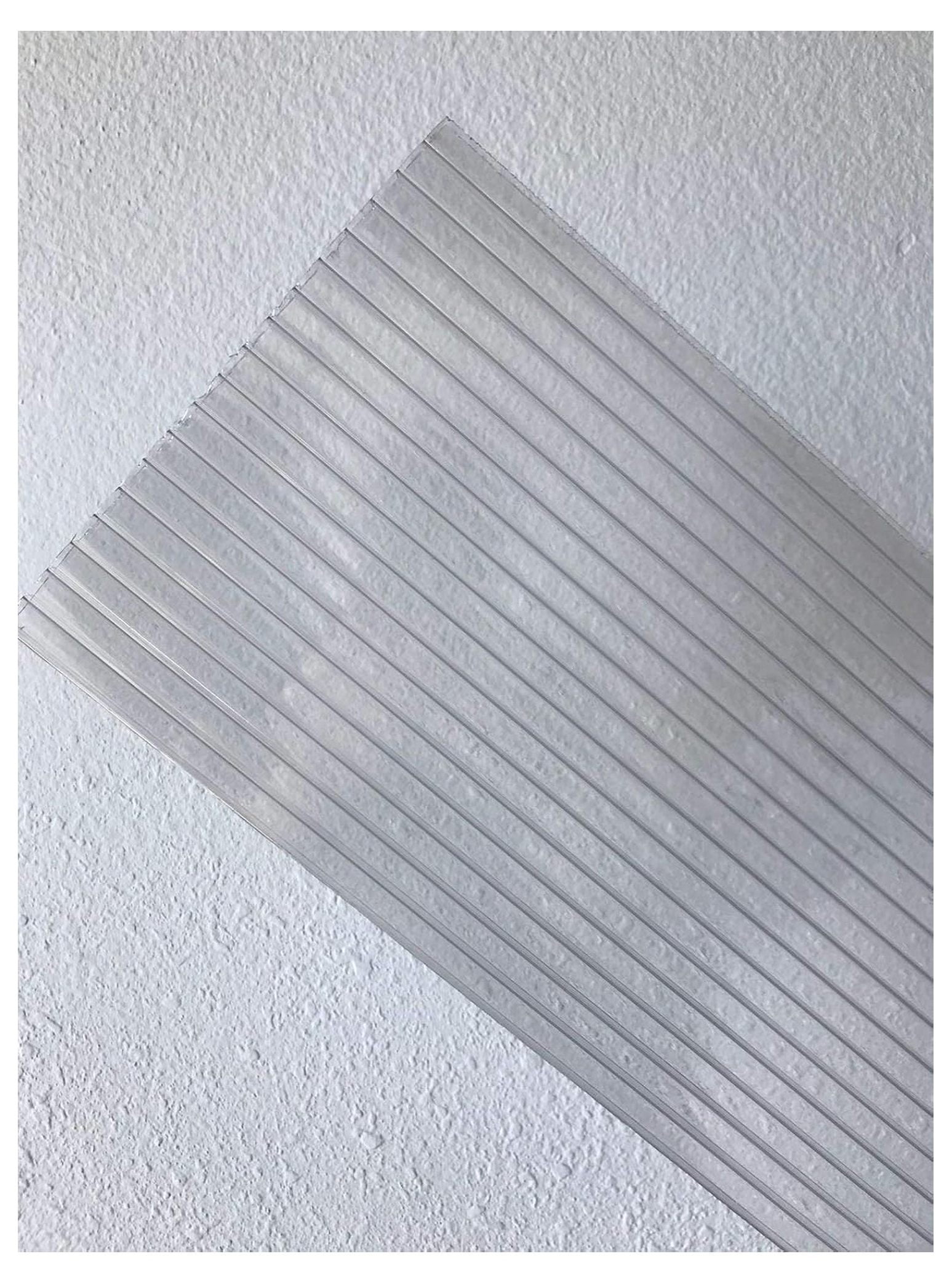 Pack of 2 Sheets 24'' x '' x 10 mm Polycarbonate Twin Wall Sheets/Cold ...