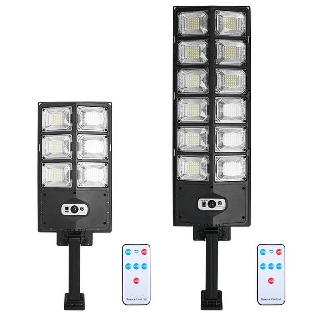 [Pack of 2] Solar Powered Wall Light 252 LED Beads PIR Motion Sensor ...