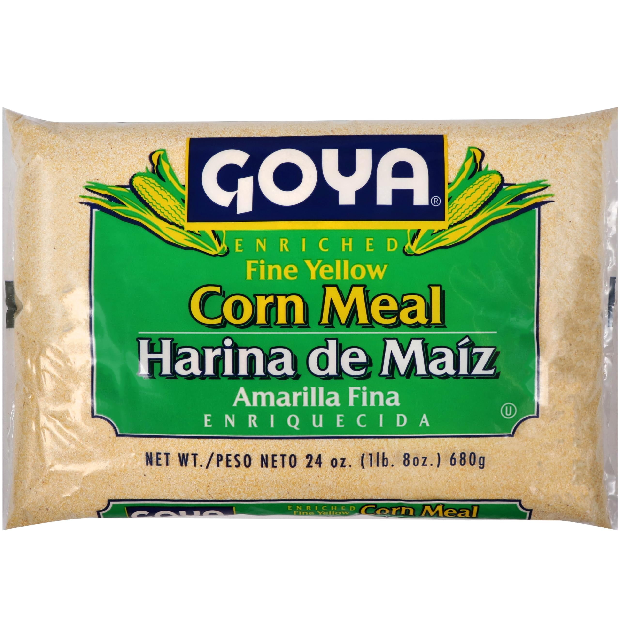 Pack of 2 - Yellow Cornmeal By Goya, Gluten Free Cornmeal, Harina De ...