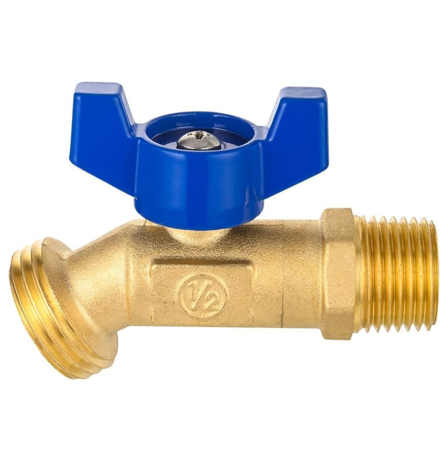 (Pack of 20) 1/4-Turn Outdoor Spigot, Sillcock Hose Bibb 1/2" Male NPT ...