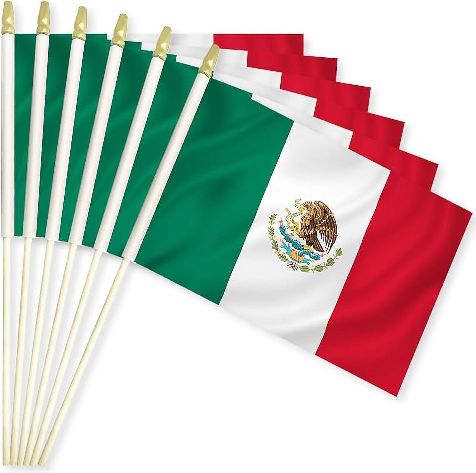 Pack of 20, Handheld Canadian Flags 5x8 Inch - Small Canada Flags on ...