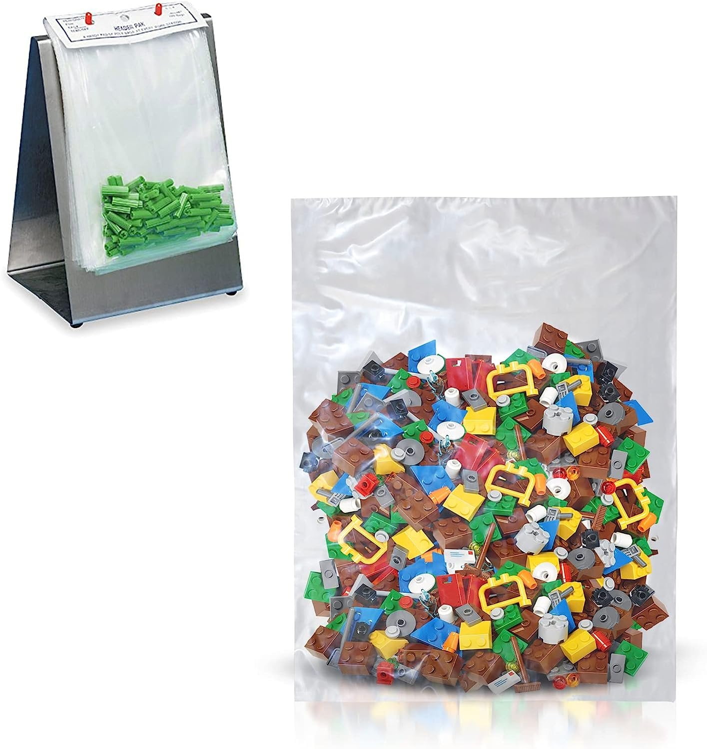 Pack of 2000 Low Density Polyethylene Bags 6 x 8 Clear polyethylene ...