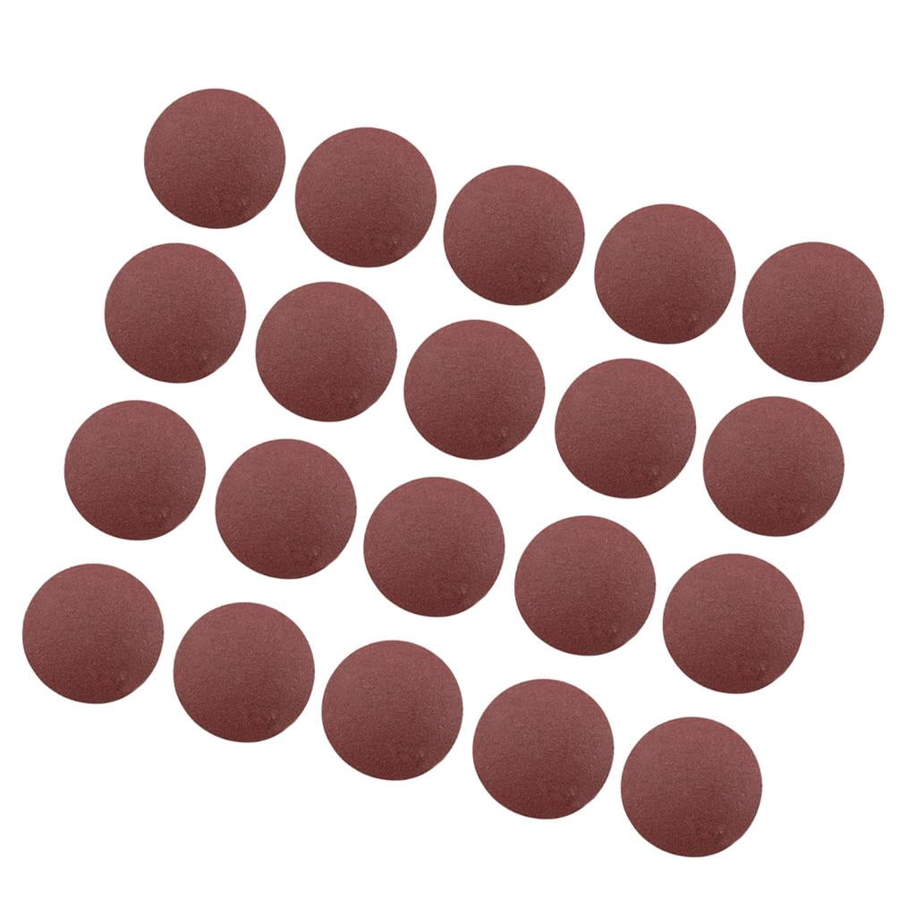 Pack 20pcs Round Sanding Paper Sander Disc for Wood Metal Polishing ...
