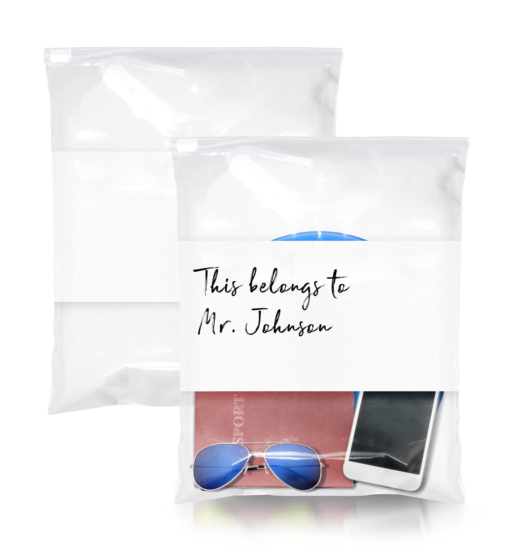 Pack of 250 Slide Seal Top Bags 9 x 12. Zipper Polyethylene Bags 9x12 ...