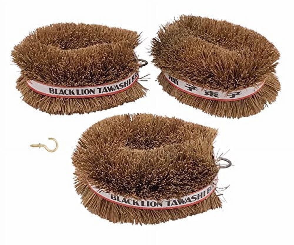 Pack of 3 Traditional Japanese Tawashi Brushes for Cleaning Fruits ...