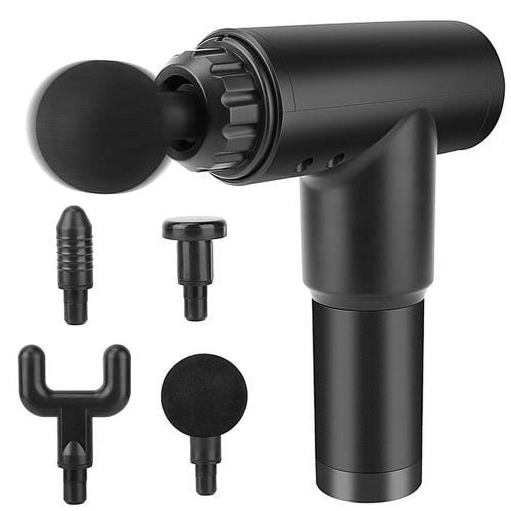 Pack Of 3 Percussion Massage Gun Rechargeable Deep Tissue Vibration Massager Handheld Leg Body
