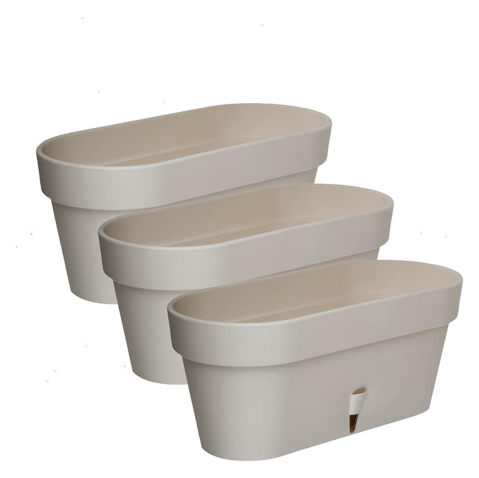 - Pack of 3 - Self Watering Window Box Planter - Indoor/Outdoor ...