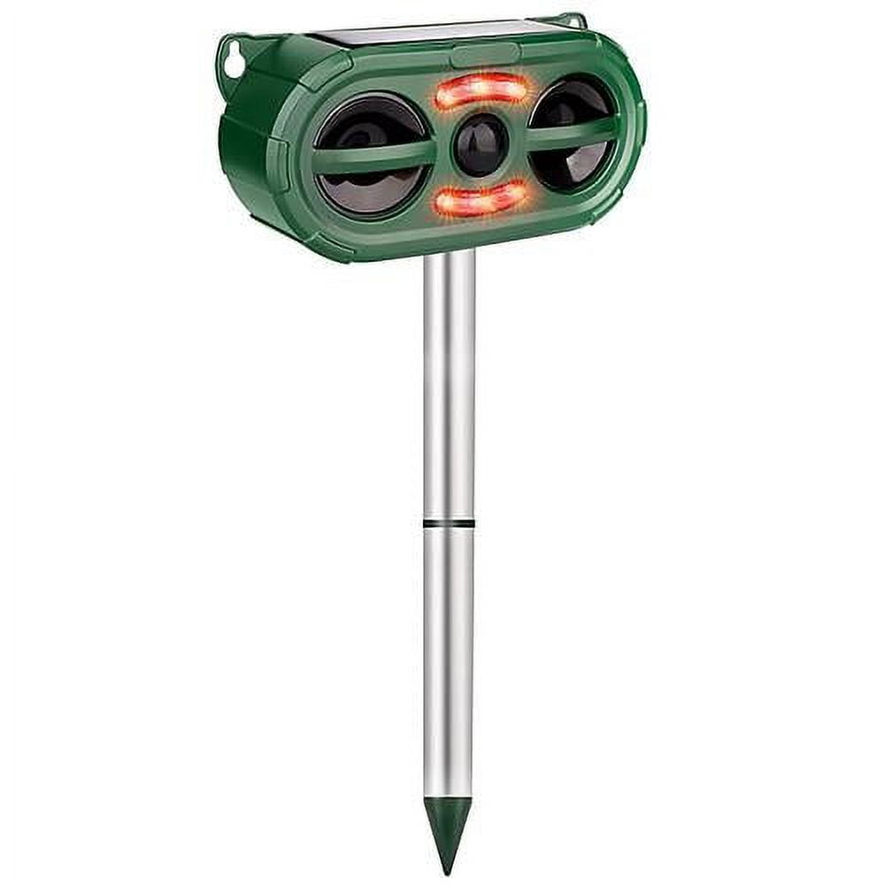 [Pack of 3] Solar Ultrasonic Animal Repeller Motion Sensor Animal ...