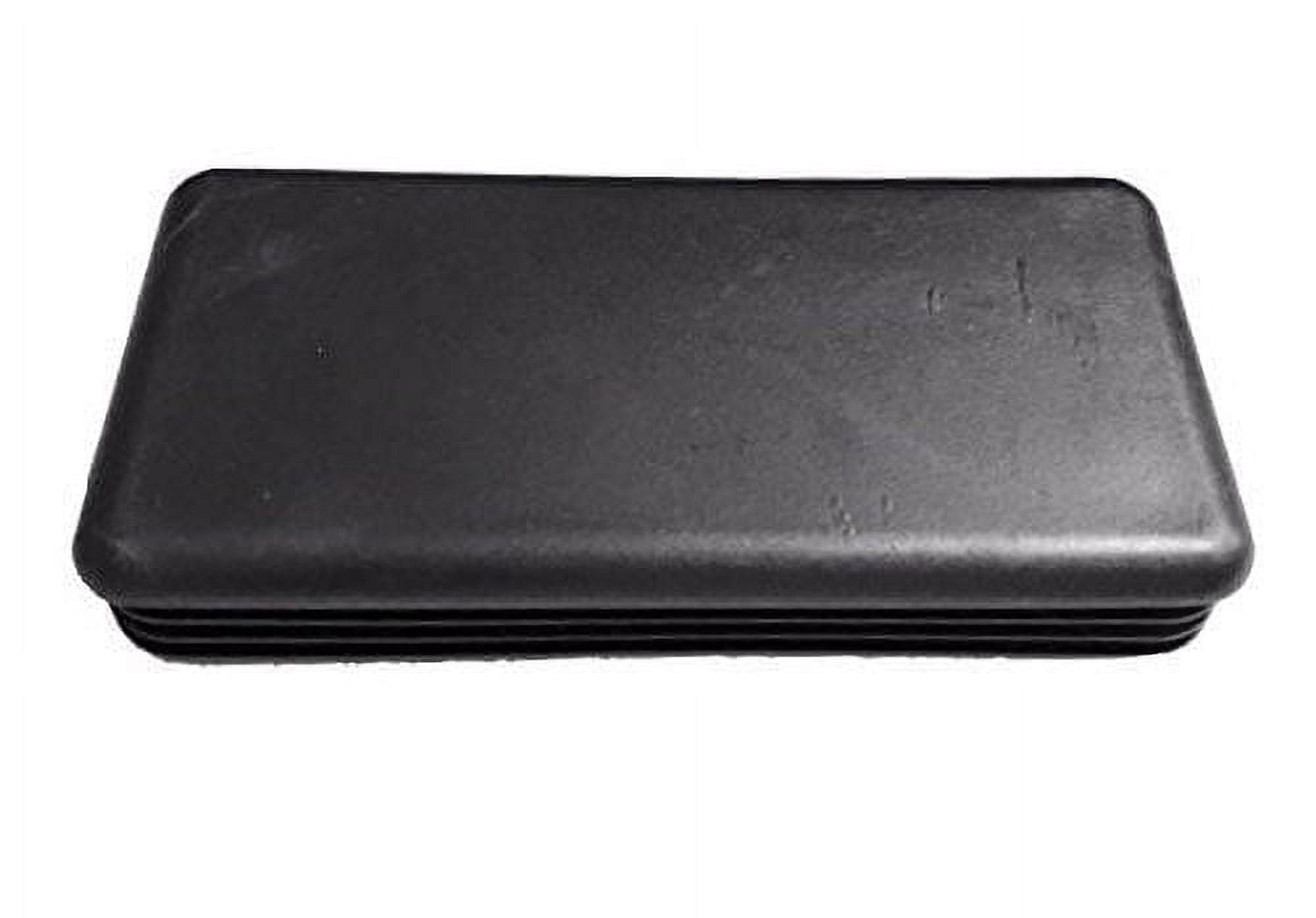 (Pack of 4) 4" x 2" (100 x 50 MM) Snap in Rectangular Cap Plugs | for ...