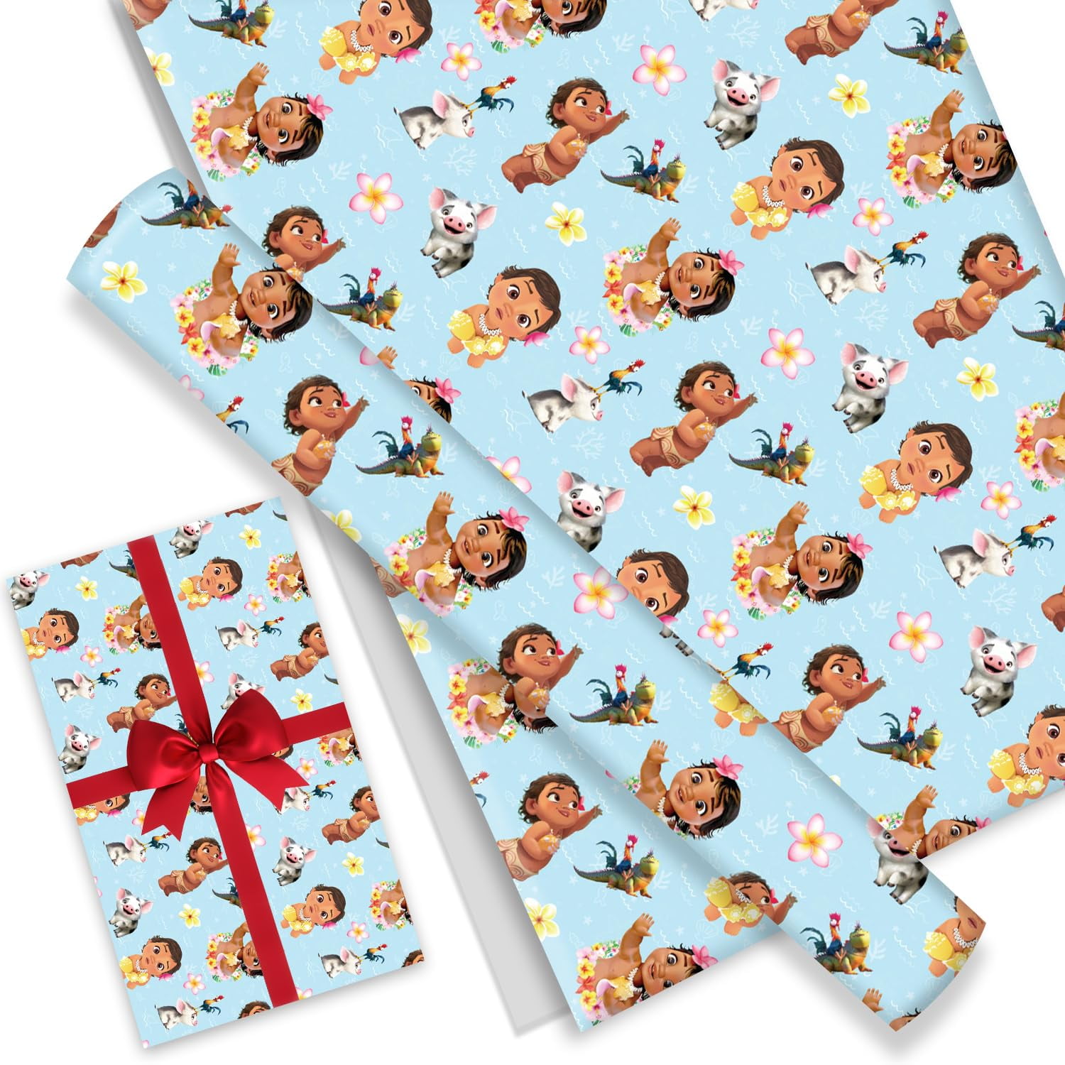Pack of 4 Gift MSF2 Wrapping Paper 20" x 30" Kraft Paper Sheets Premium ...