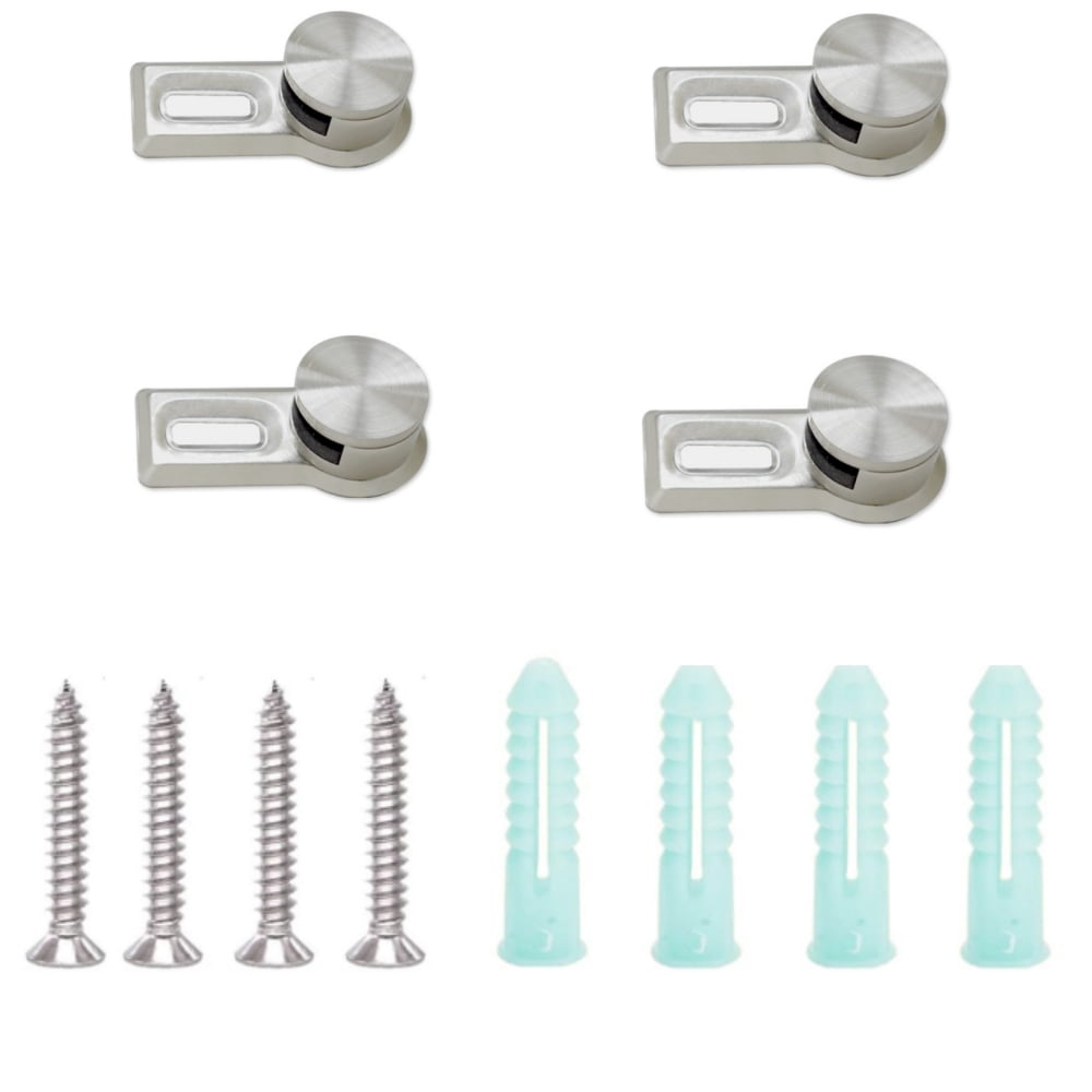 Pack of 4 Heavy Duty Clamp Holder Spacers for Glass Acrylic Glass ...