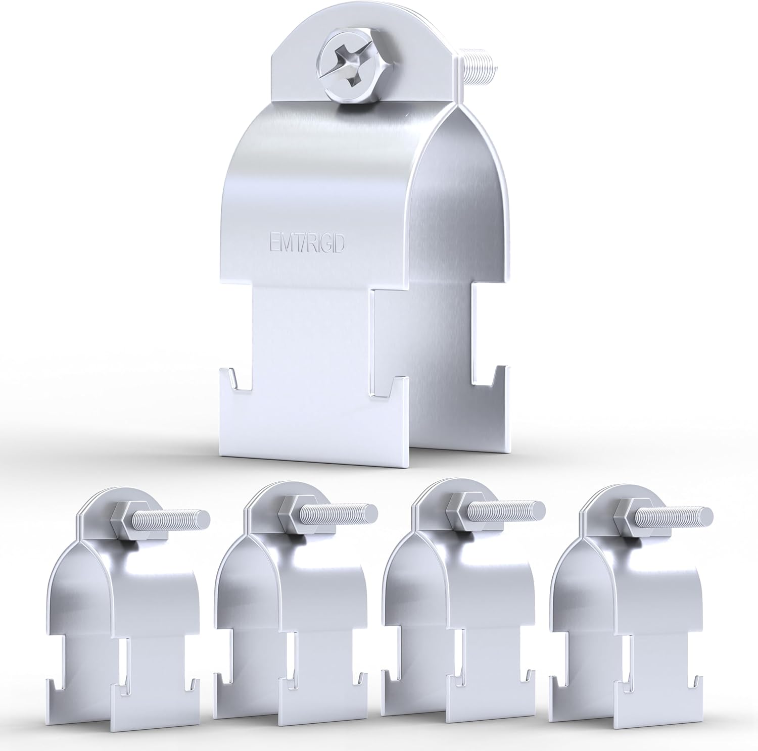 (Pack of 5) 2'' Rigid Strut Clamp, Durable Strut Clamps ...