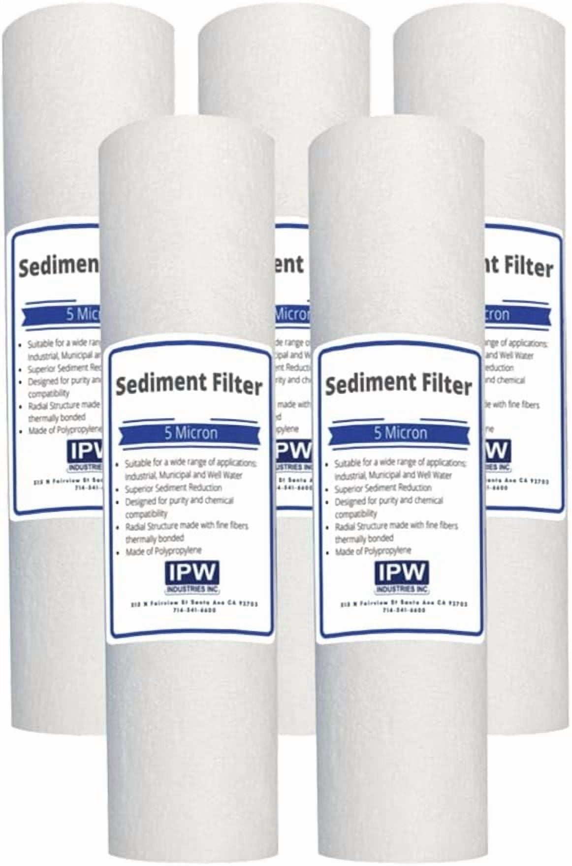 Pack of 5 Compatible Replacment filter set for GE GXWH04F GXWH20F ...