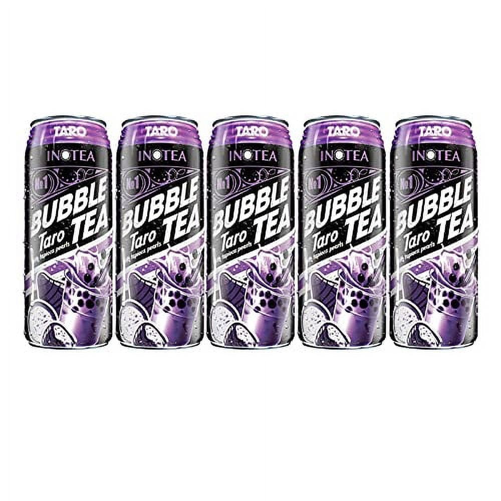 (Pack of 5) INOTEA Bubble Tea 5 Cans from ATIUS. Milk Tea with Boba ...