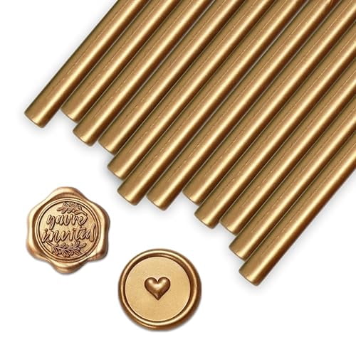Pack of 50 Premium Mailable Glue Gun Sealing Wax Sticks for Wax Seal ...