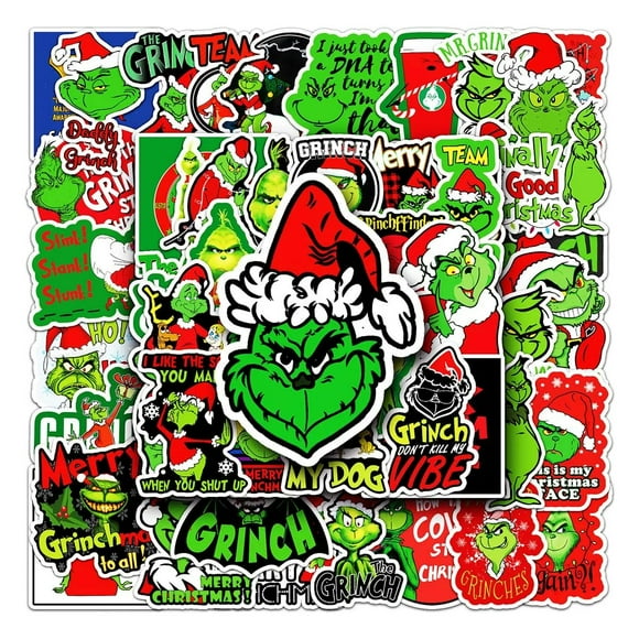 Grinch Stickers