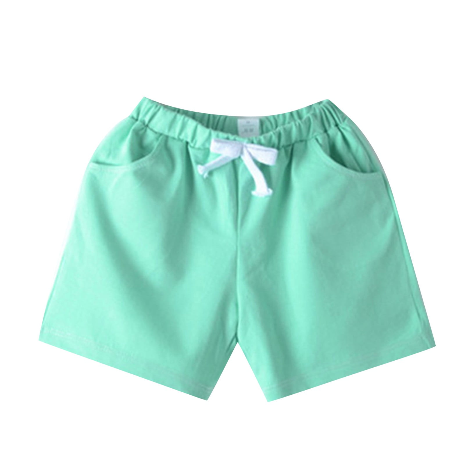 KAUOD Toddler Boys Girls Shorts Summer Beach Shorts Casual Solid ...