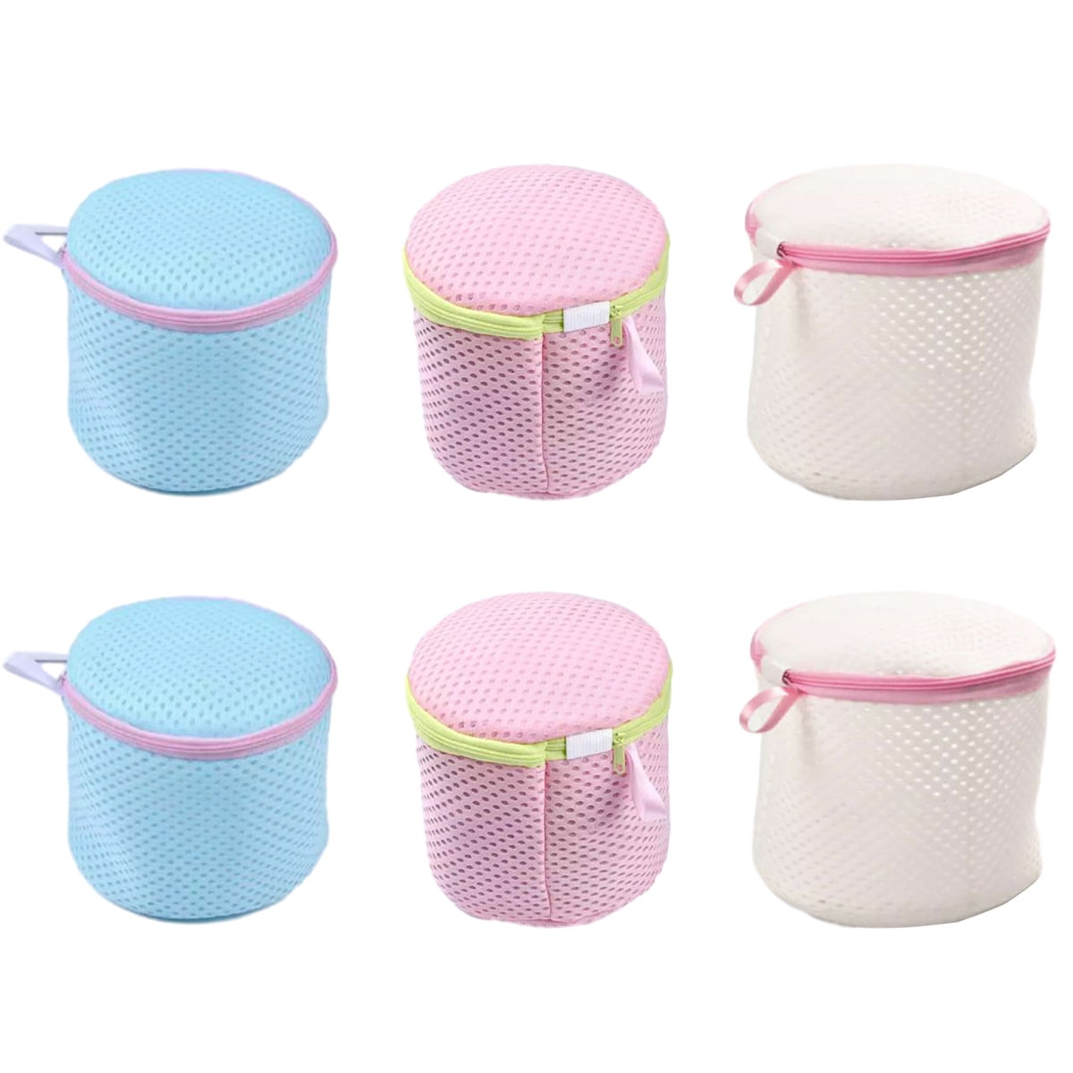 Pack of 6 Delicate Bra Washing bag - High Permeability Sandwich Fabric ...