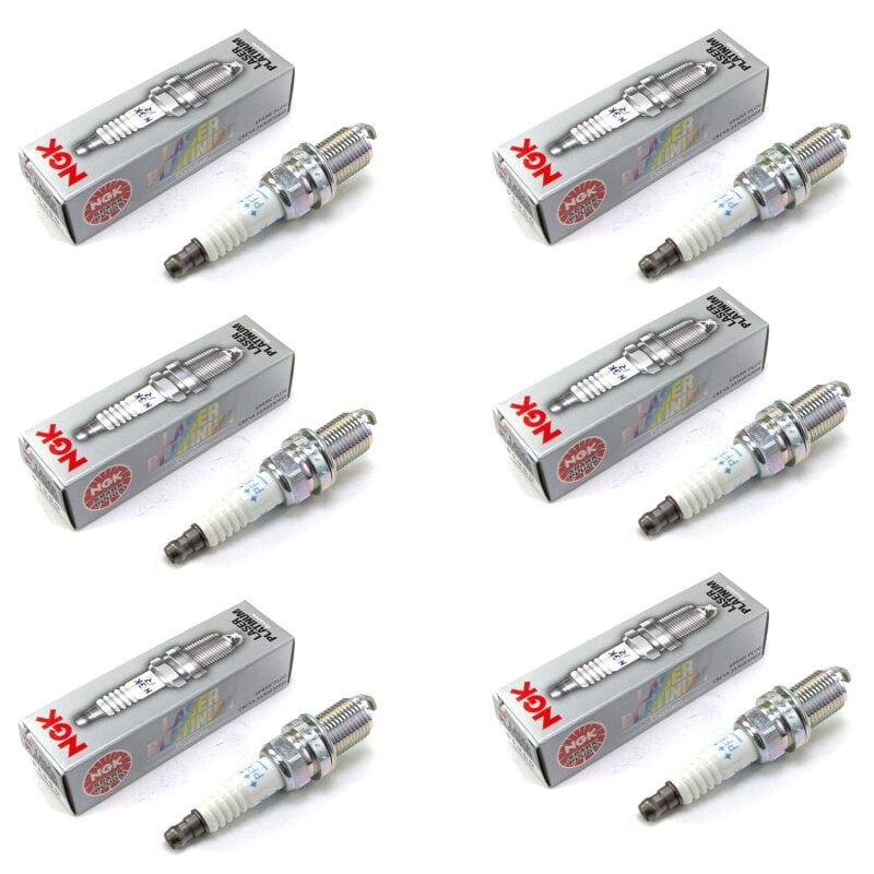 Pack of 6 NGK Laser Iridium Spark Plug Replacement For Audi Porsche VW ...