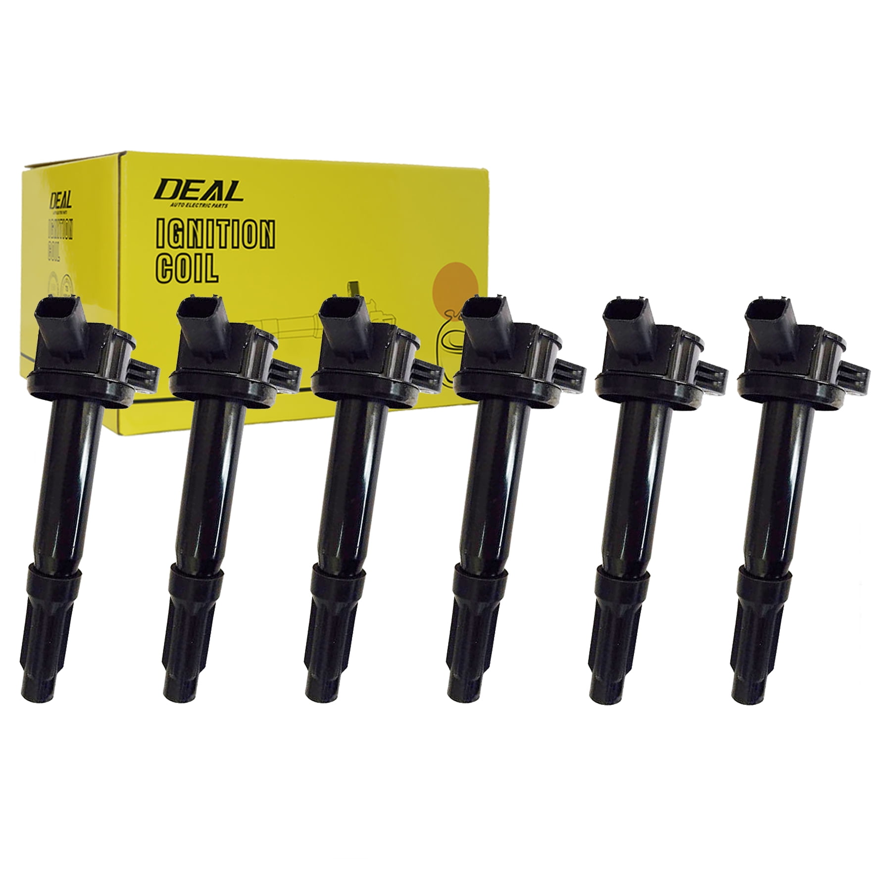 Pack of 6 New Ignition Coils Compatible With Escape Fusion Zephyr ...