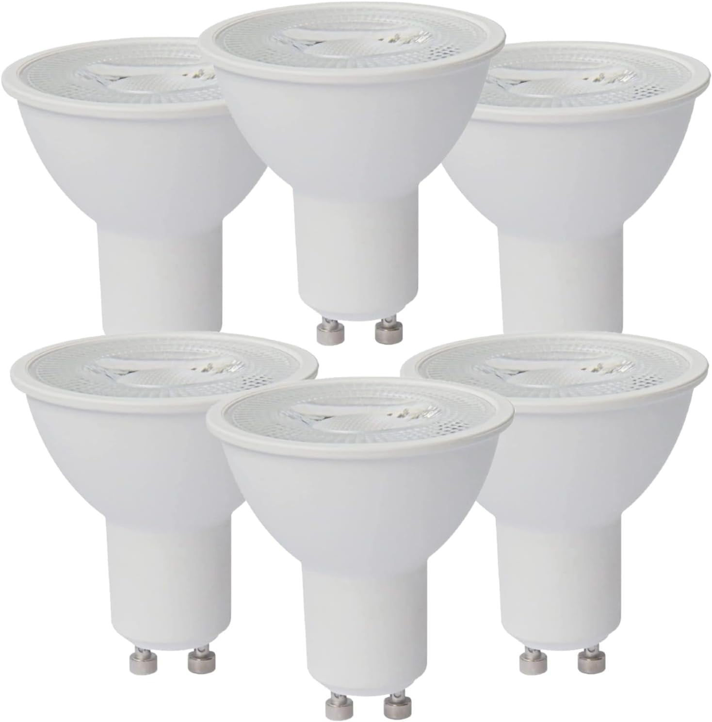 - Pack of 6 PAR16/LED/7W/GU10/27K GU10 LED Dimmable Reflector Spotlight ...