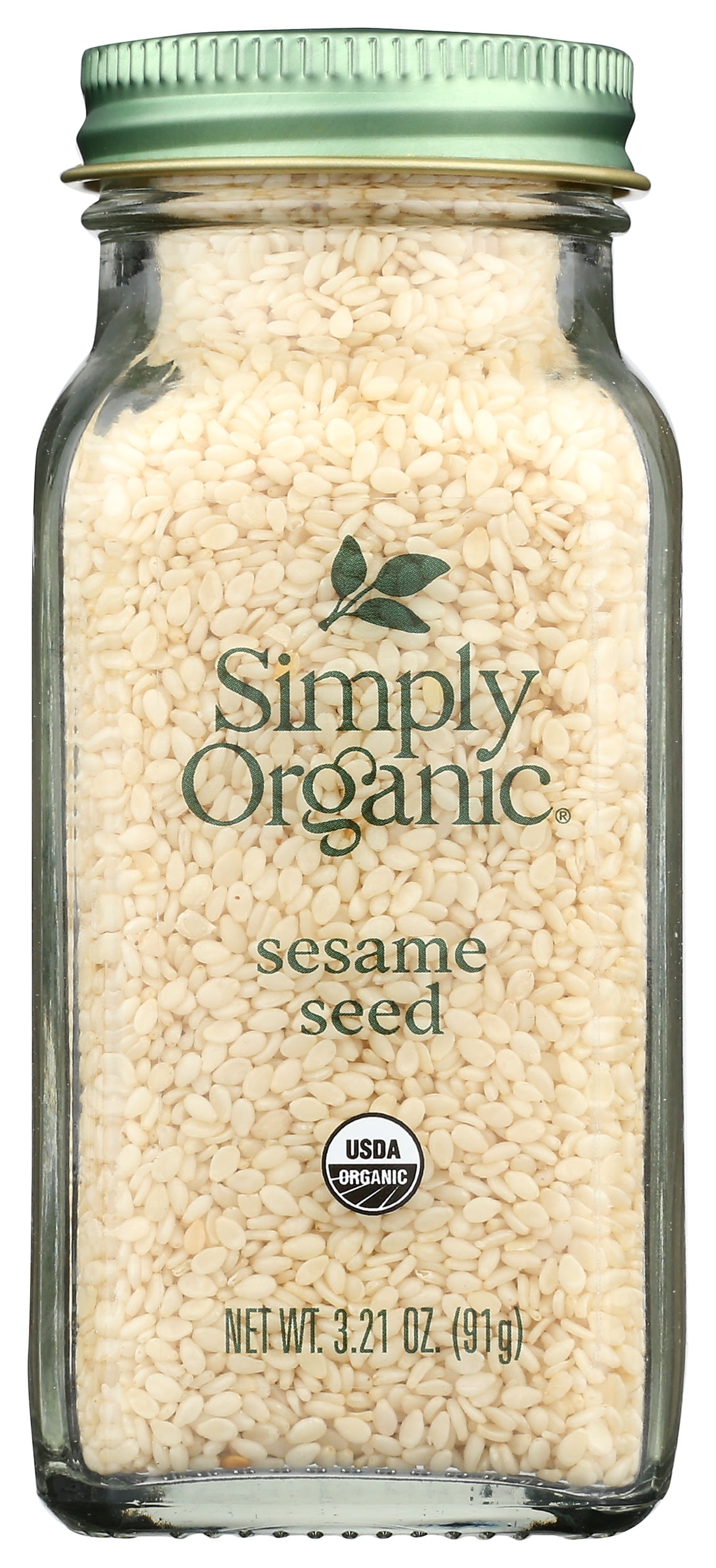 (Pack 6), Simply Organic Sesame Seed, 3.21 oz - Walmart.com