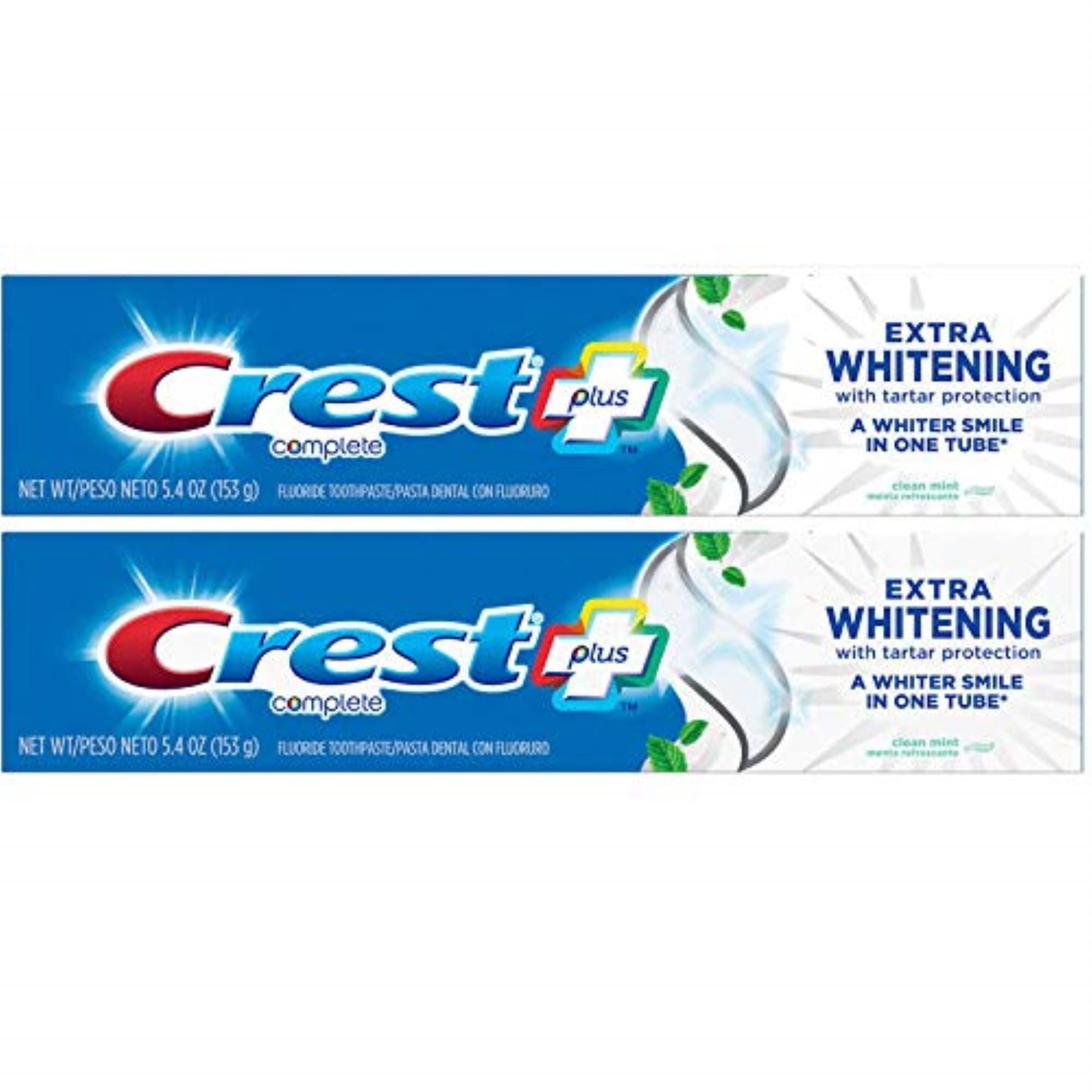(Pack of 8 Tubes) Crest 3D White Artic Fresh ICY Cool Mint Anti-Cavity & Tooth WHITENING ...