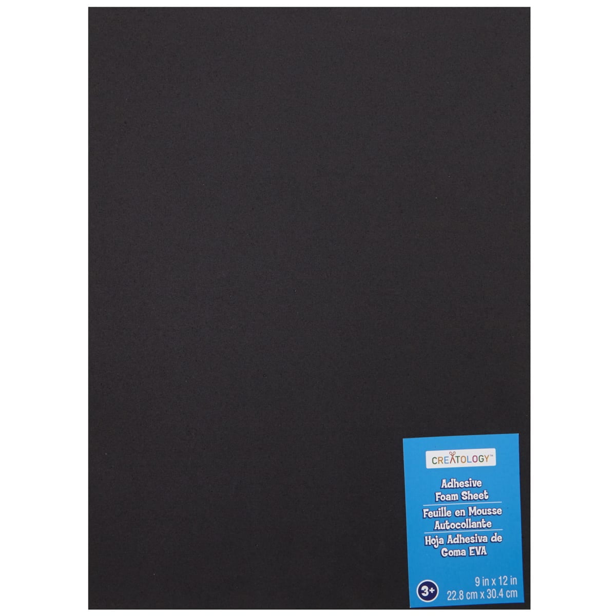 Pack: 9” x 12” Black Adhesive Foam Sheet by Creatology - Great for ...