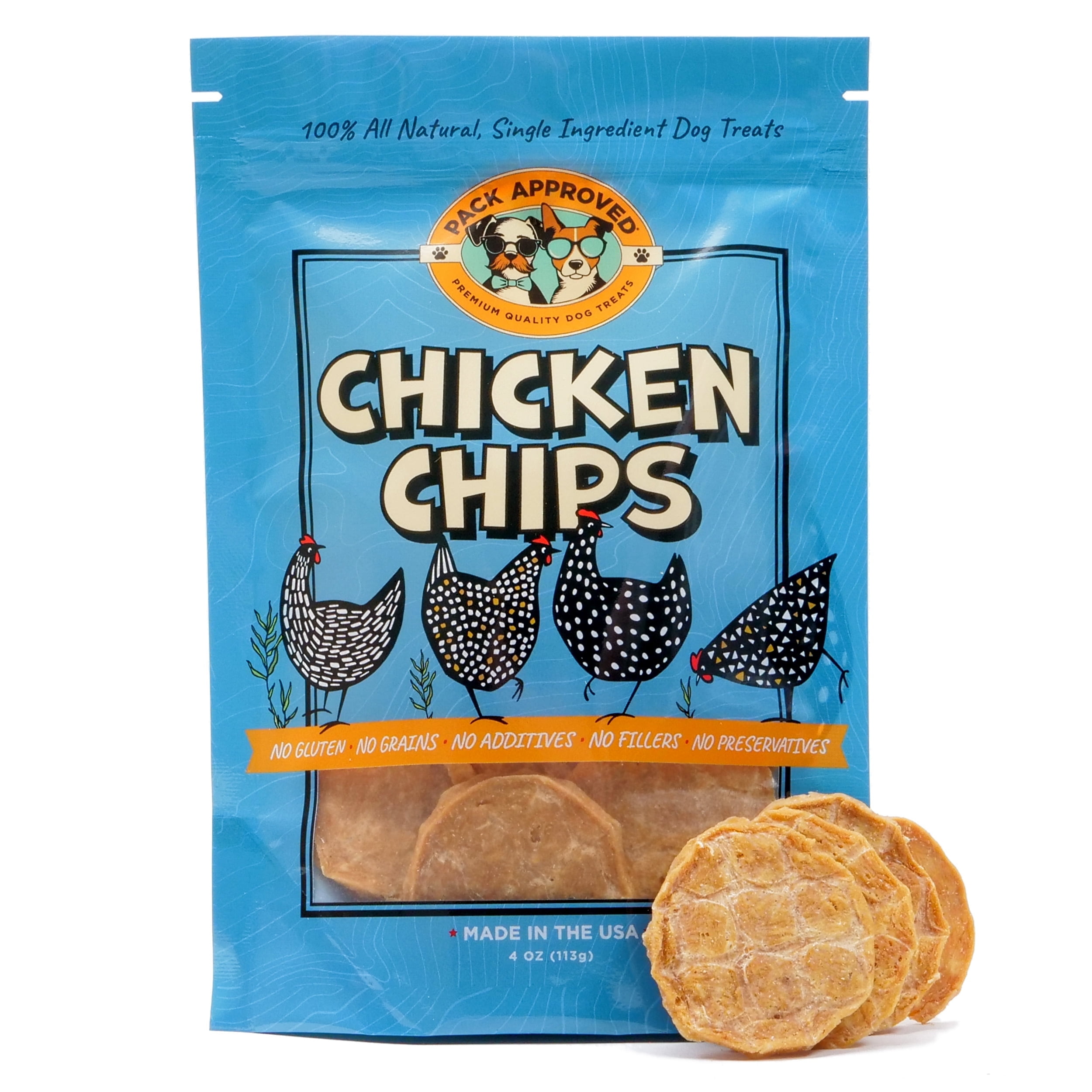 Pack Approved Chicken Training Treats for Dogs, 4 oz - Walmart.com