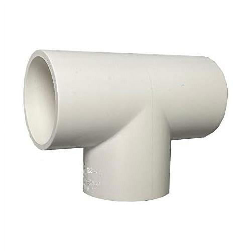Pack) ERA Sch 40 PVC 2 Inch Straight Tee, Socket Connection - Walmart.com