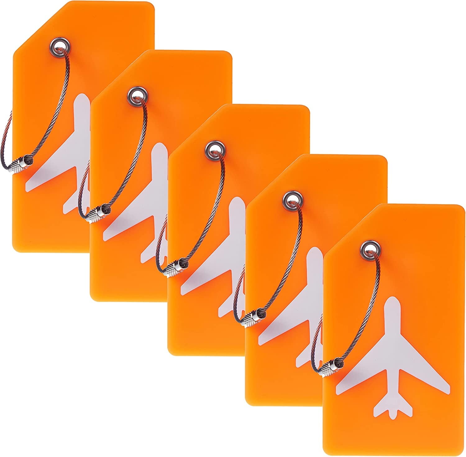 Pack Gostwo Silicone Luggage Tags Luggage Tote School Bag Suitcase ...