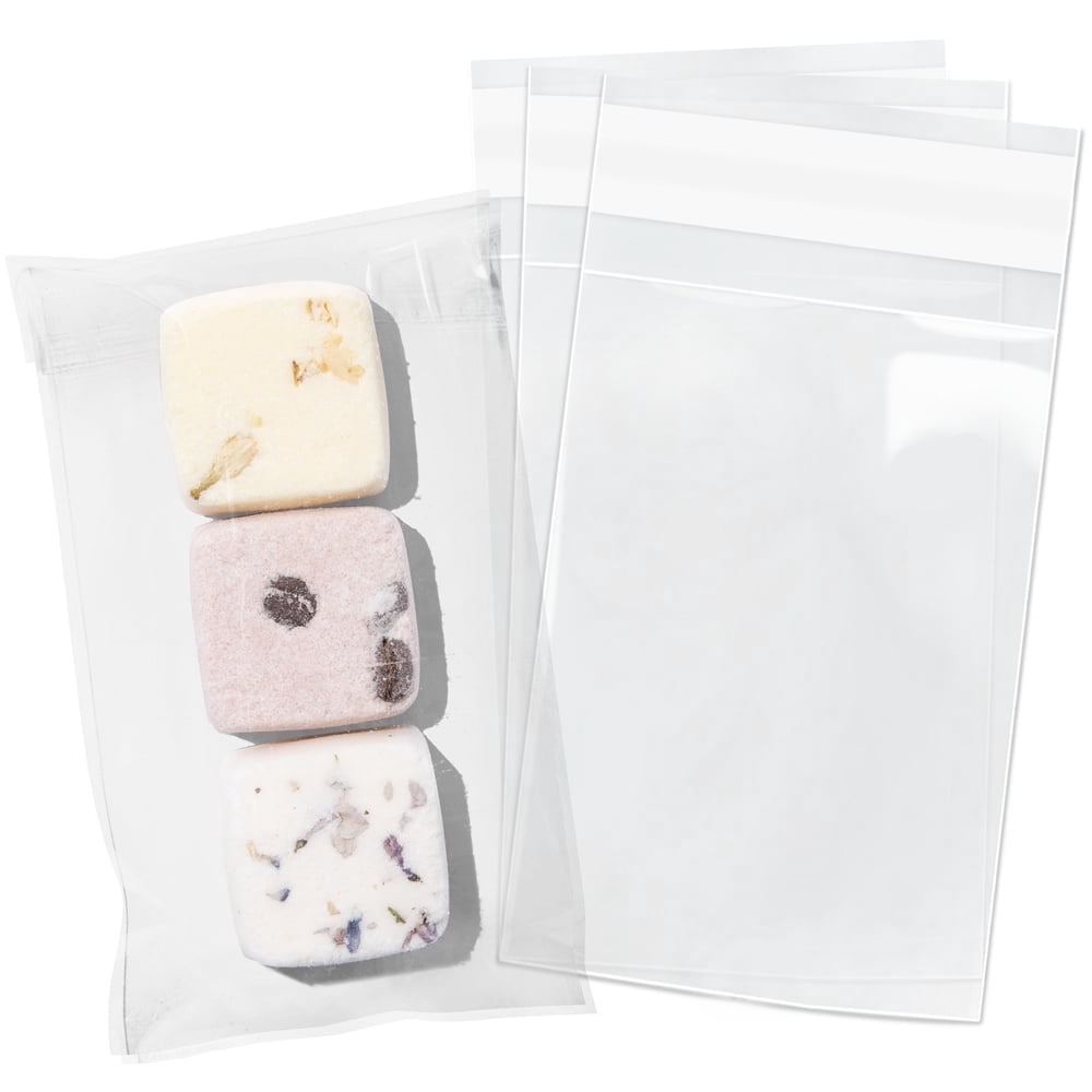 Pack It Chic, Clear Resealable Poly Bags, 3x5 Inch, 200 Pack - Walmart.com
