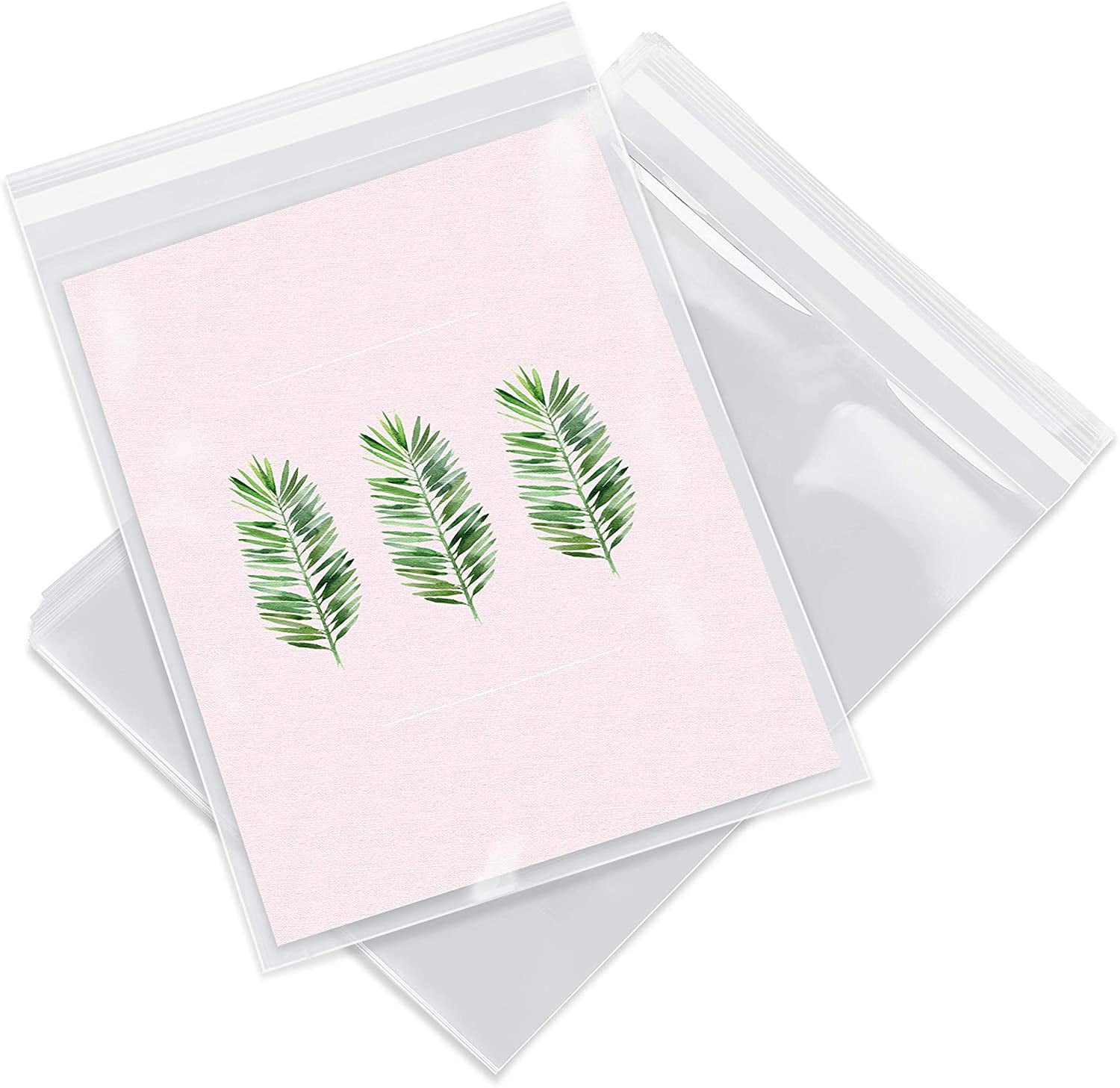 Pack It Chic - 6” X 9” (200 Pack) Clear Resealable Cello Poly Bags ...