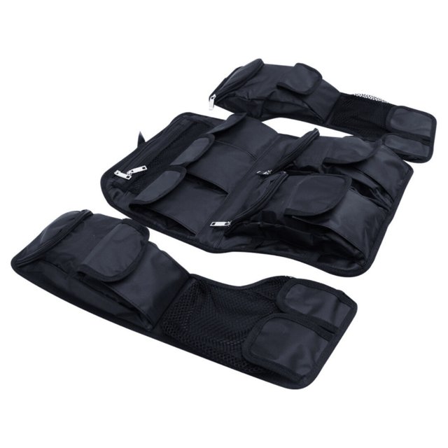 Pack Lid Organizer Pouch Black Saddle bags For Harley-Davidson Tour Pak ...
