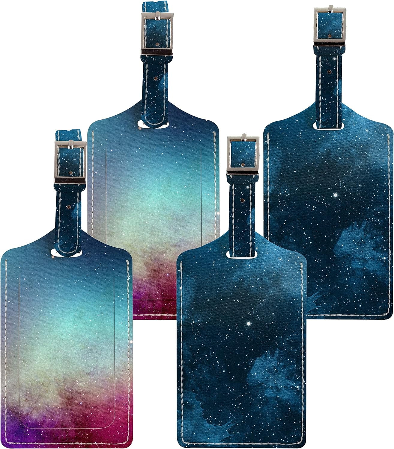 Pack Luggage Tag for Suitcases TSA Approved Leather Suitcase Tags ...