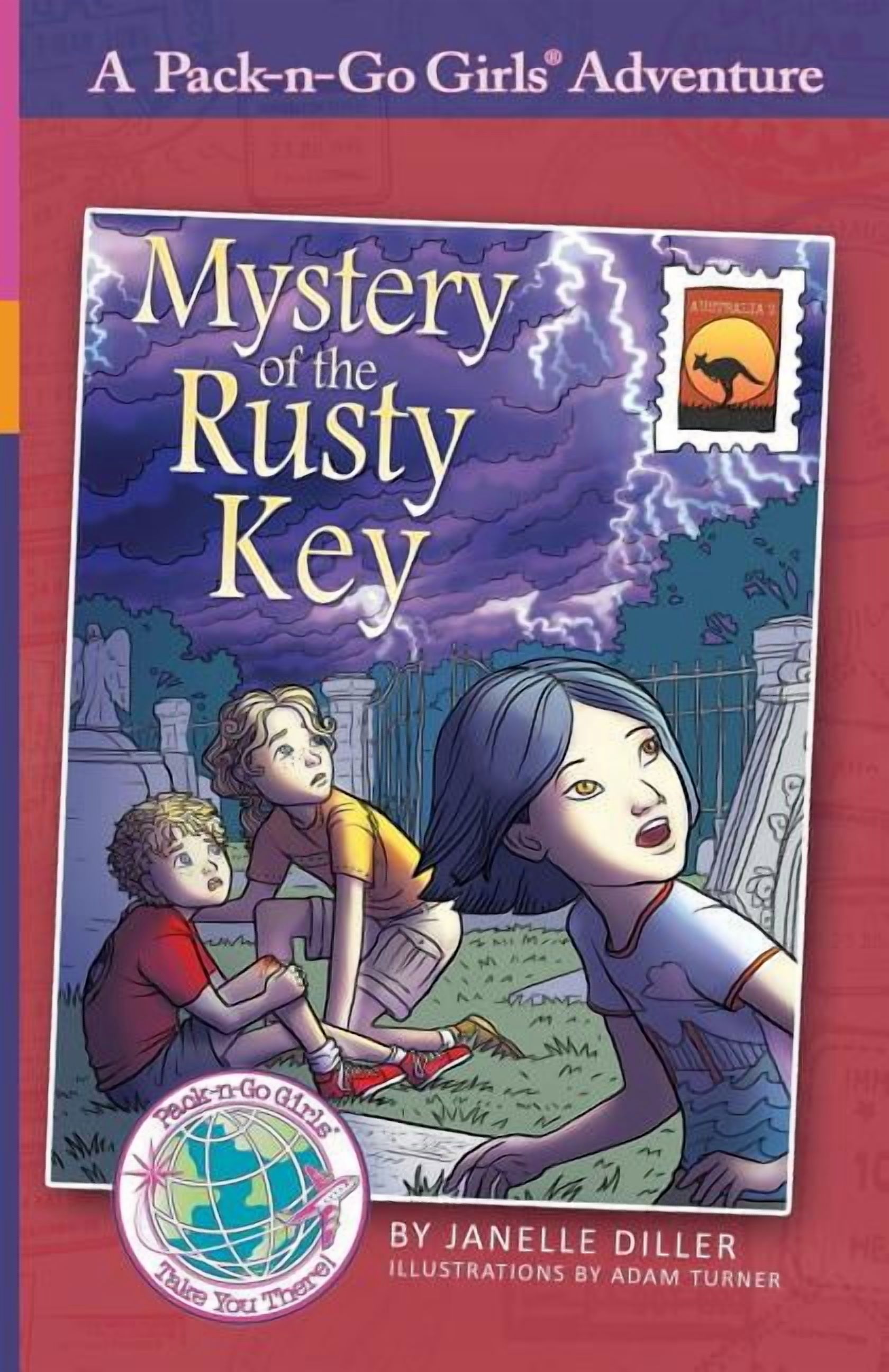 Pack-N-Go Girls Adventures Mystery of the Rusty Key: Australia 2, Book ...