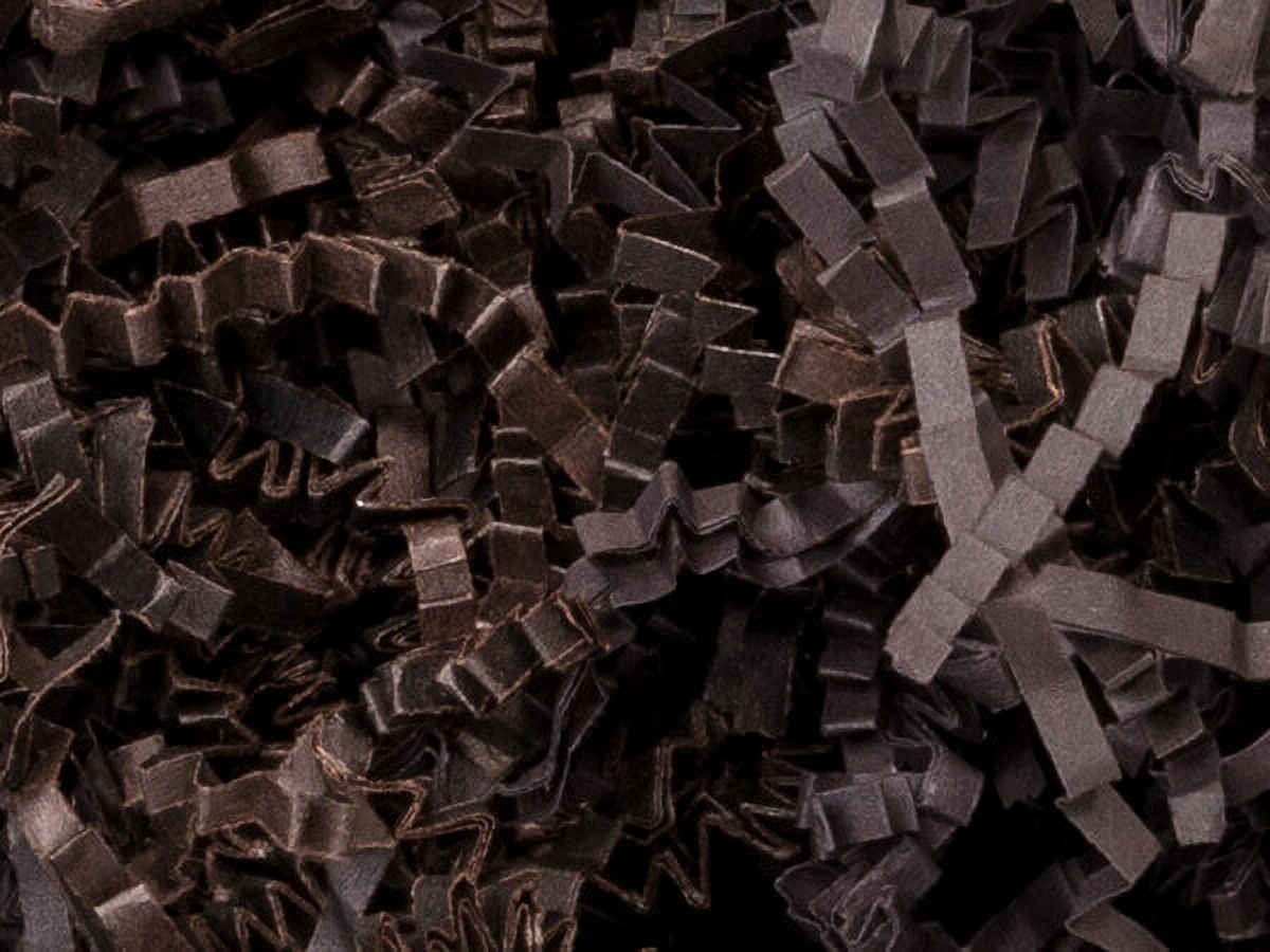 Pack Of 1, Solid Chocolate Crinkle Cut™ Paper Shred (Spring-Fill® / Zig ...
