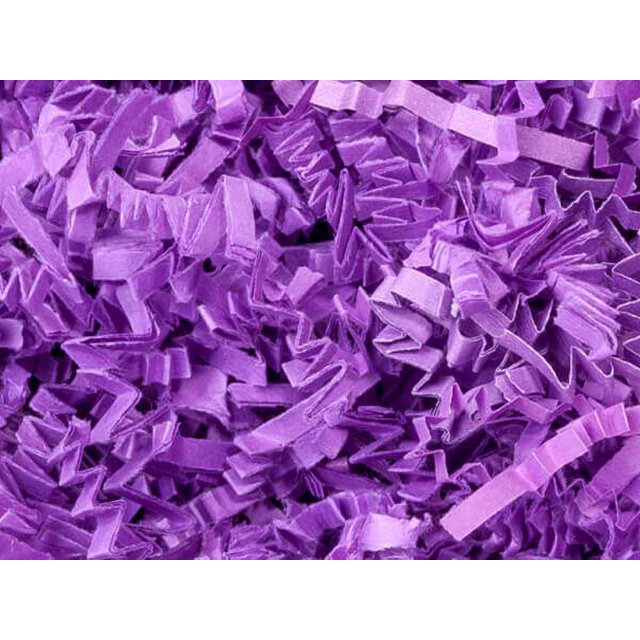 Pack Of 1, Solid Lavender Crinkle Cut™ Paper Shred (Spring Fill / Zig ...